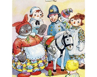 Raggedy ann doll | Etsy