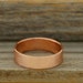 Hammered Copper Band by HandCarvedRings on Etsy