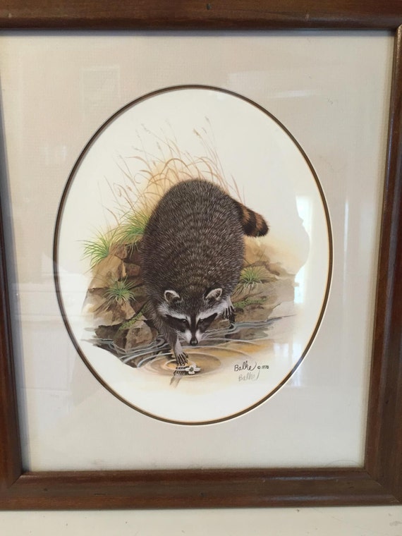 Items similar to Vintage 1978 DON BALKE Signed Framed Matted Art Print ...