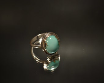 Easter Blue Turquoise on Sterling
