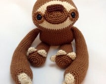 Unique sloth stuffed toy related items | Etsy