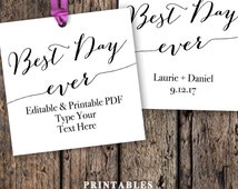 Popular items for best day ever tag on Etsy