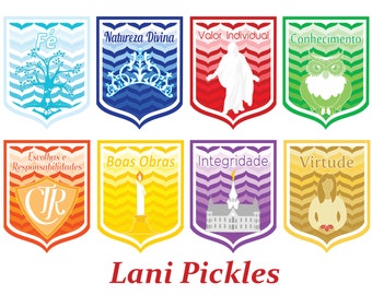 LARGE LDS Young Women YW Values Colors Banner Great | Etsy