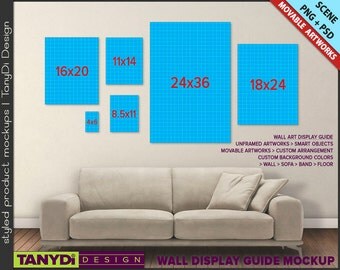 Wall display guide | Etsy