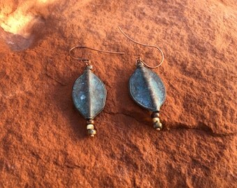 Patina earring | Etsy