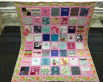 Handmade baby quilt | Etsy