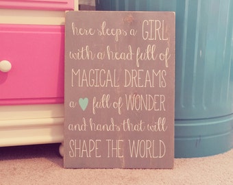 Baby sleeping sign | Etsy