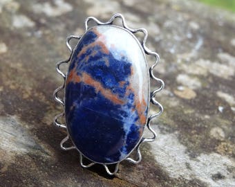 Sodalite ring | Etsy