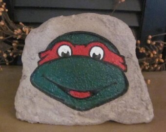 Painted rock turtle | Etsy