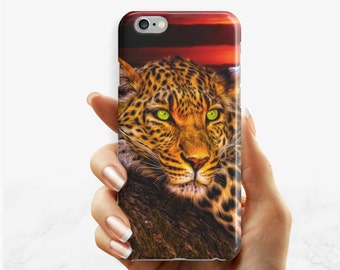 Leopard phone case | Etsy