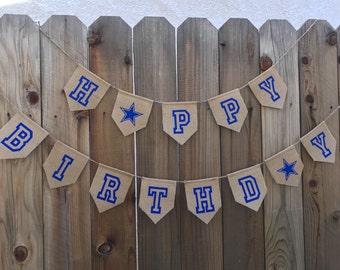 Nfl birthday banner | Etsy