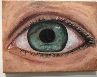 Items similar to Realistic Eye Drawing - Print on Etsy