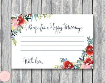 Recipe for marriage | Etsy