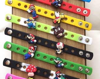 Super mario bracelet | Etsy