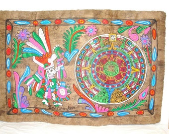 Mexican bark art | Etsy