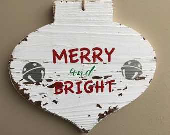 Rustic holiday sign | Etsy