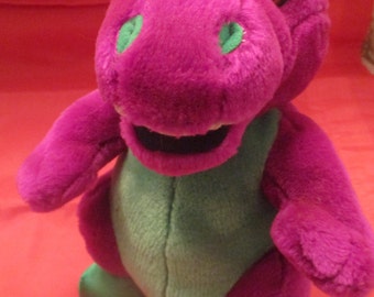 Barney plush | Etsy