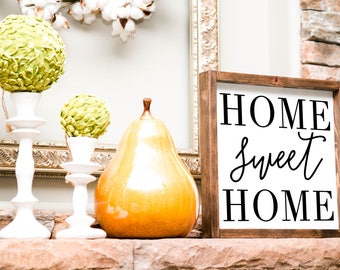 Home sweet home sign | Etsy