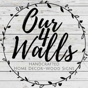 Handcrafted Home DécorWood Signs by Our4Walls on Etsy