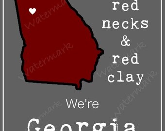 Georgia red clay | Etsy