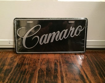 Camaro license plate | Etsy