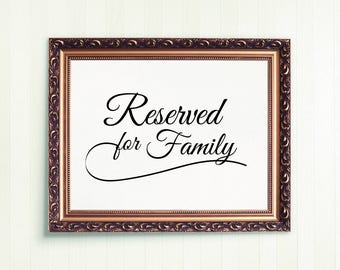 Reserved for family | Etsy