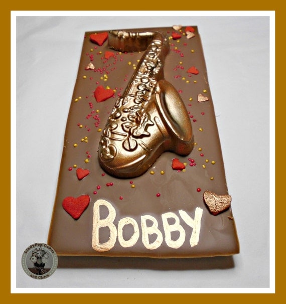 Saxophone Chocolate Gift/Jazz Music/Sax Player/Musician/Jazz