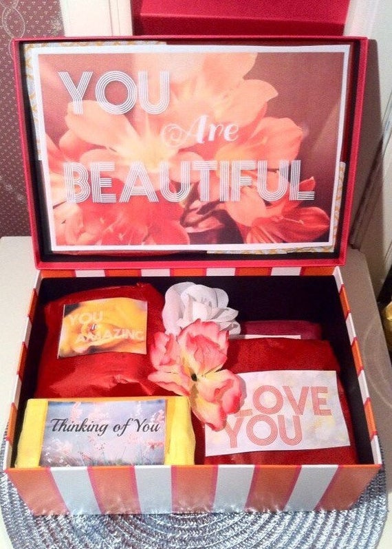 Get Well Care Package. YouAreBeautifulBox. Feel Better Box.