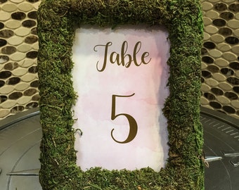Garden table numbers | Etsy