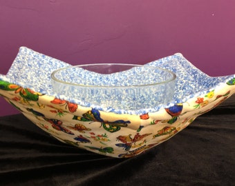 Quilted bowl cozy | Etsy