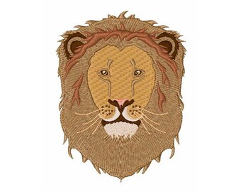 Lion head pattern | Etsy