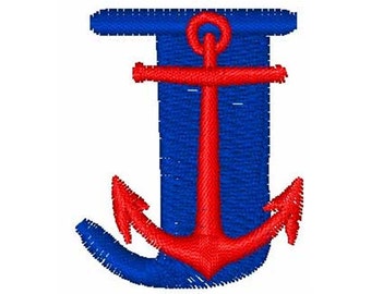 Letter j embroidery | Etsy