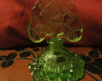 Items similar to Brosse MMA Crystal Perfume Bottle on Etsy