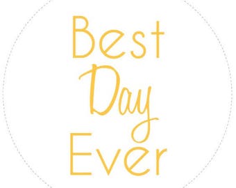 Best day ever tag | Etsy