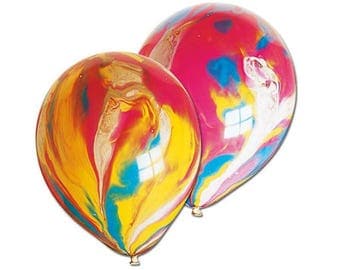 Marble balloons | Etsy