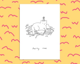 Printable funny card | Etsy