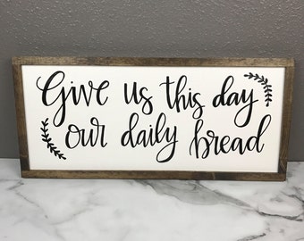 Our daily bread | Etsy