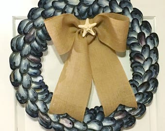 Sea shell wreath | Etsy