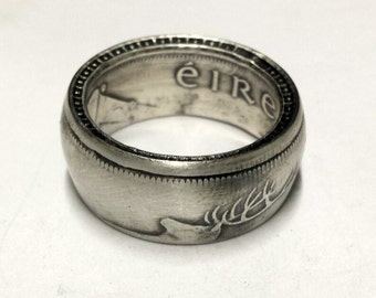 Irish coin ring | Etsy