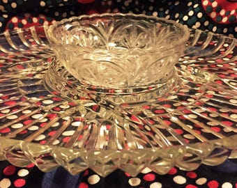 Crystal platter | Etsy