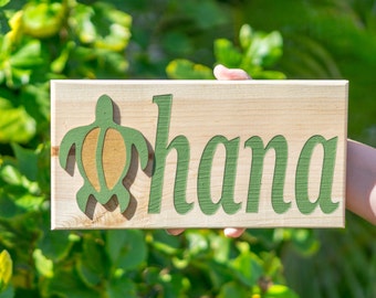 Ohana sign | Etsy