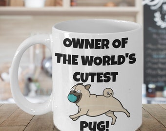 Pug cup | Etsy