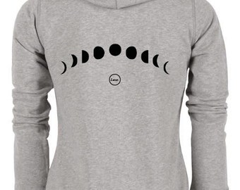 Moon hoodie | Etsy