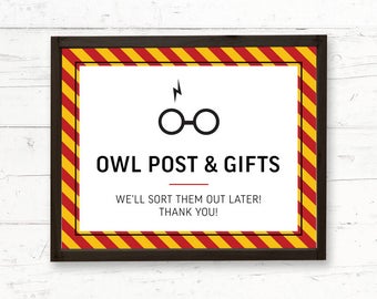 Owl post sign | Etsy