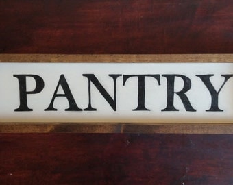 Pantry sign | Etsy