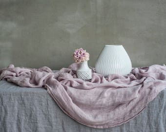 Muslin table runner | Etsy