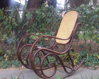 Bentwood rocker | Etsy