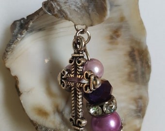 Sea shell cross | Etsy