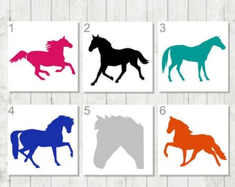Horse decal | Etsy