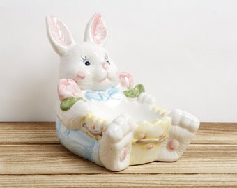 Rabbit candy dish | Etsy